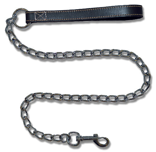 Chain Lead with Leather Handle – Rural Store